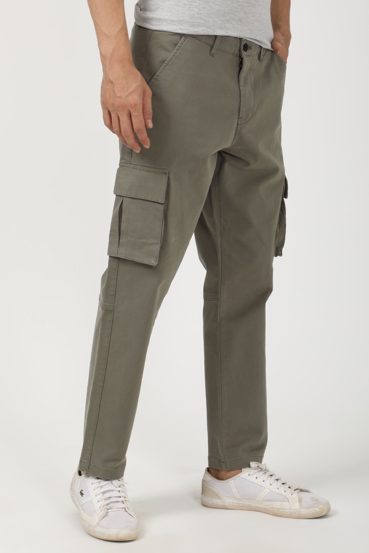 Creed - Comfort Cargo Trouser - Green – POE.NET